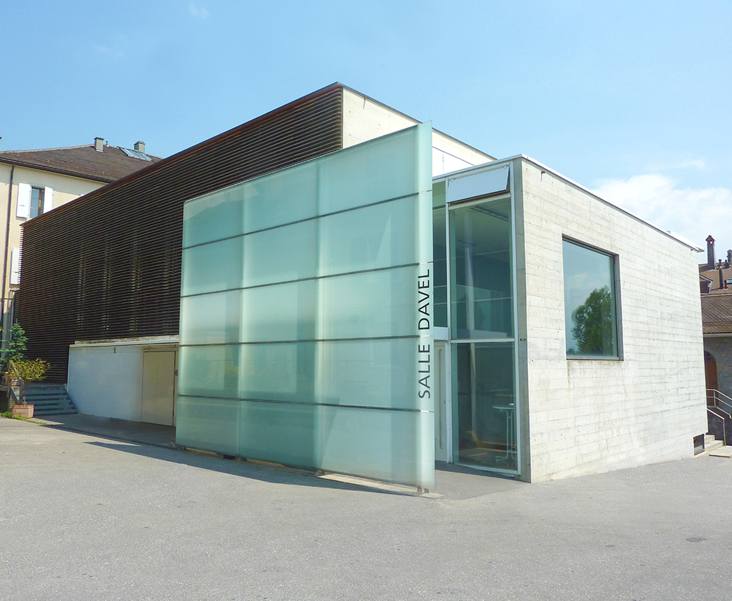 Salle Davel – Cully (CH) - Luscher Architectes